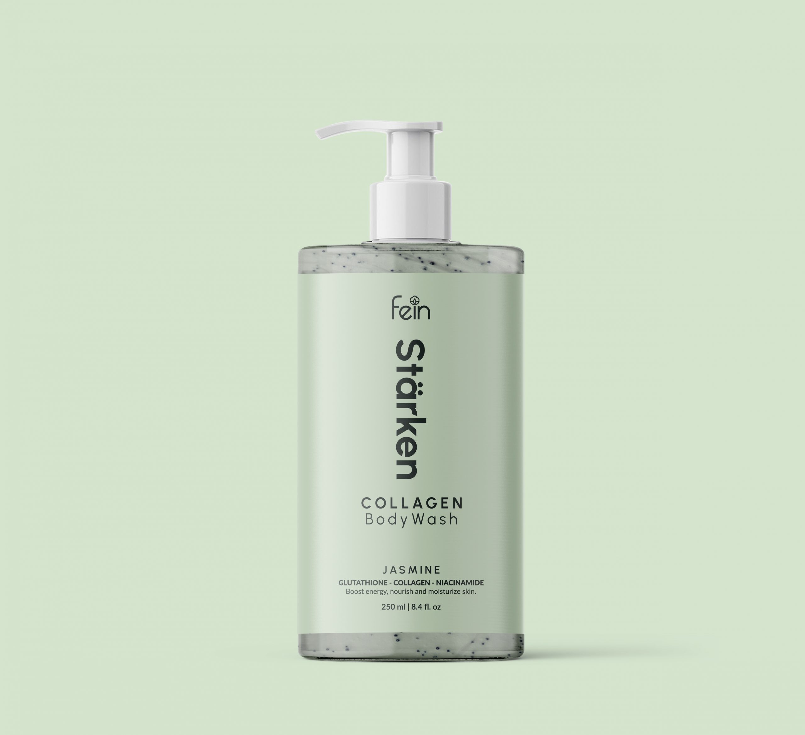 Stärken Collagen Body Wash Jasmine - Fein