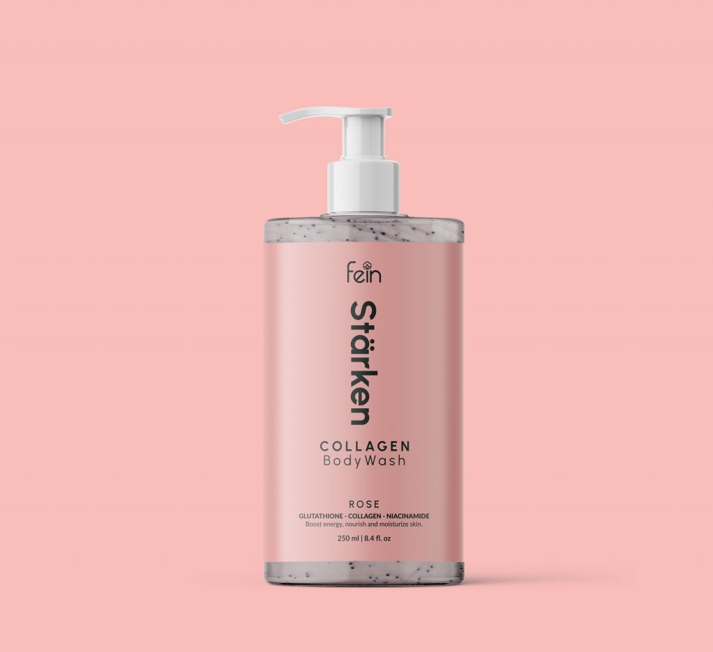 Stärken Collagen Body Wash Rose - Fein